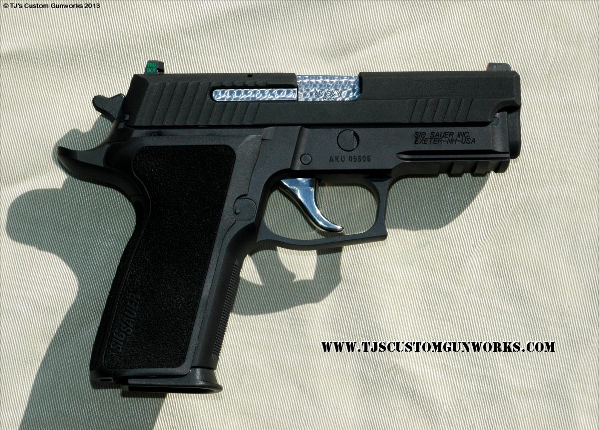 Black Teflon Sig Sauer P229 Elite E2