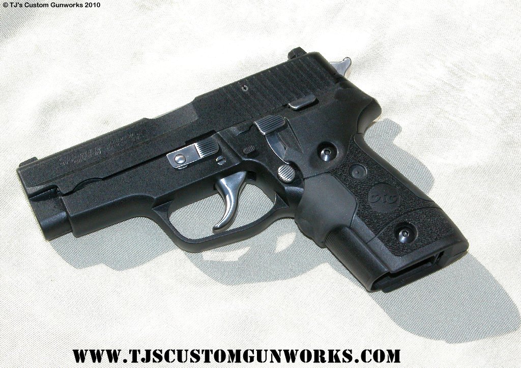 Black Duracoat Sig Sauer P228 Custom w/ SIG-SAFE Safety