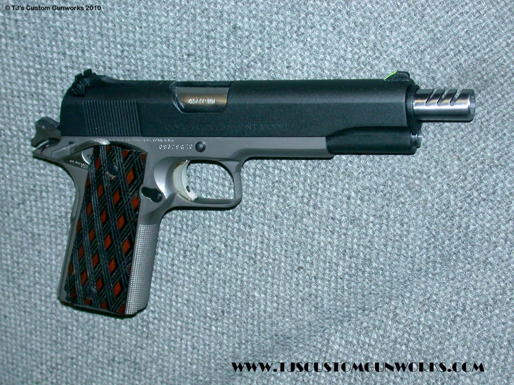 Custom Match Colt Government 1911 Two-Tone