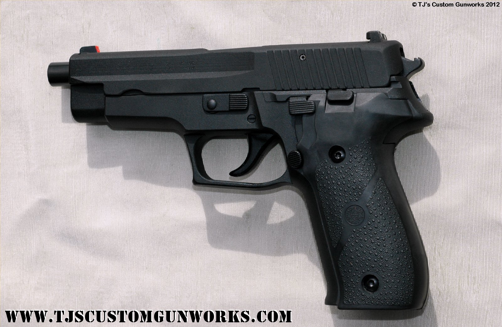 Custom Black Teflon Sig Sauer P226 Extended