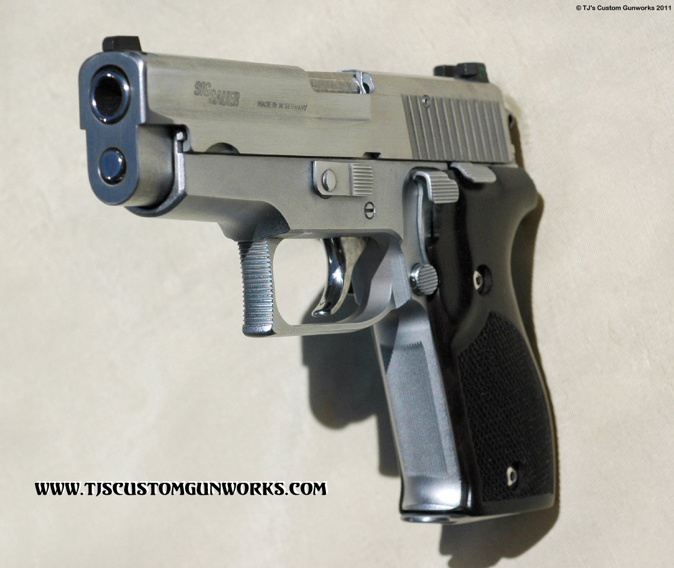 High Custom Hard Chromed Sig Sauer P6 (P225) 9mm