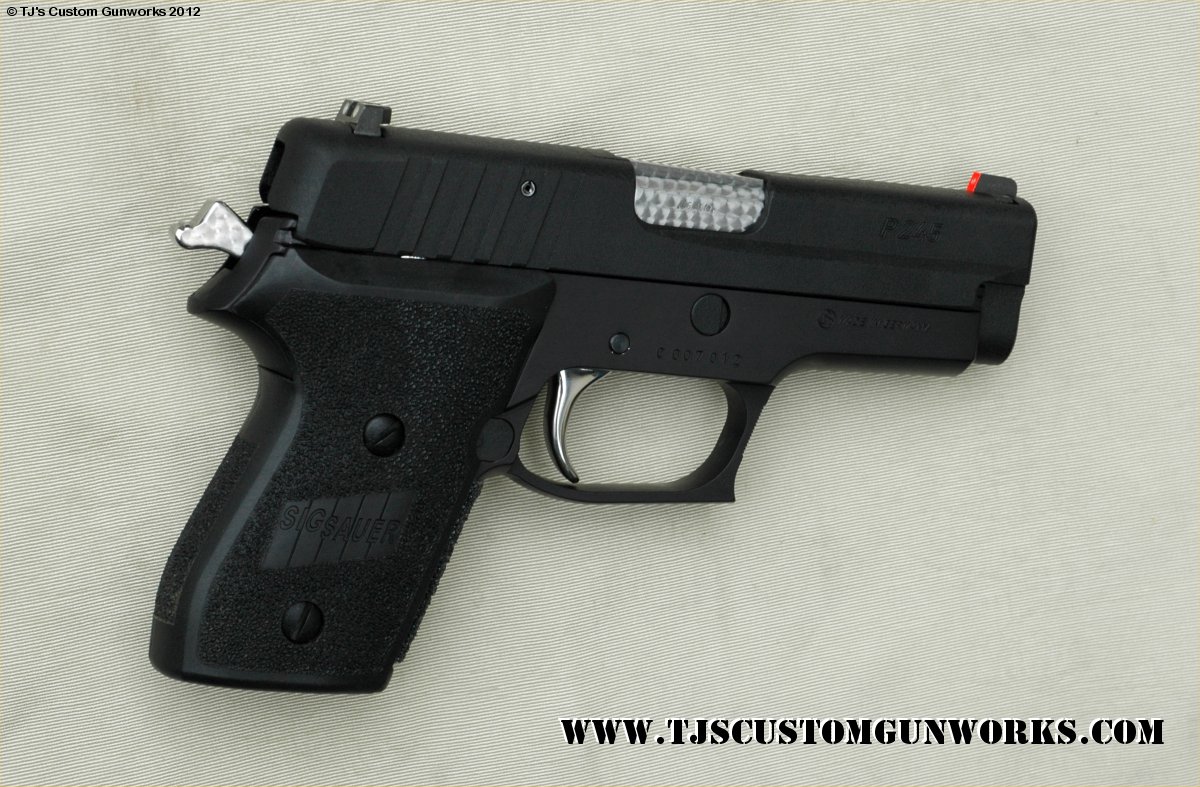 Custom Sig Sauer P245 .45 Auto Tefloned & Jewelled