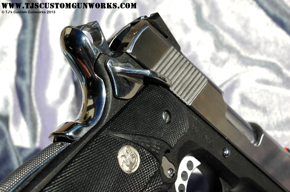 Pair Of Full Custom Colt Defender Lightweight Two-Tone .45's