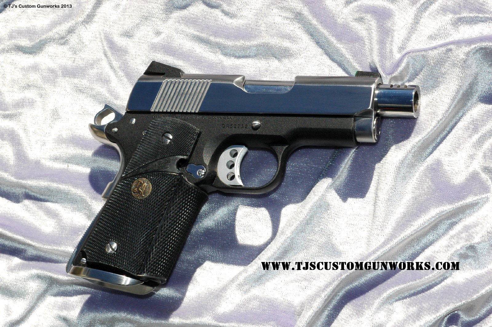 Pair Of Full Custom Colt Defender Lightweight Two-Tone .45's