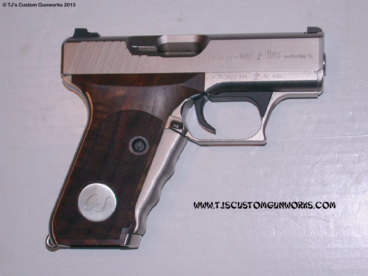 Nickel Heckler & Koch HK GMBH P7 M10 .40S&W