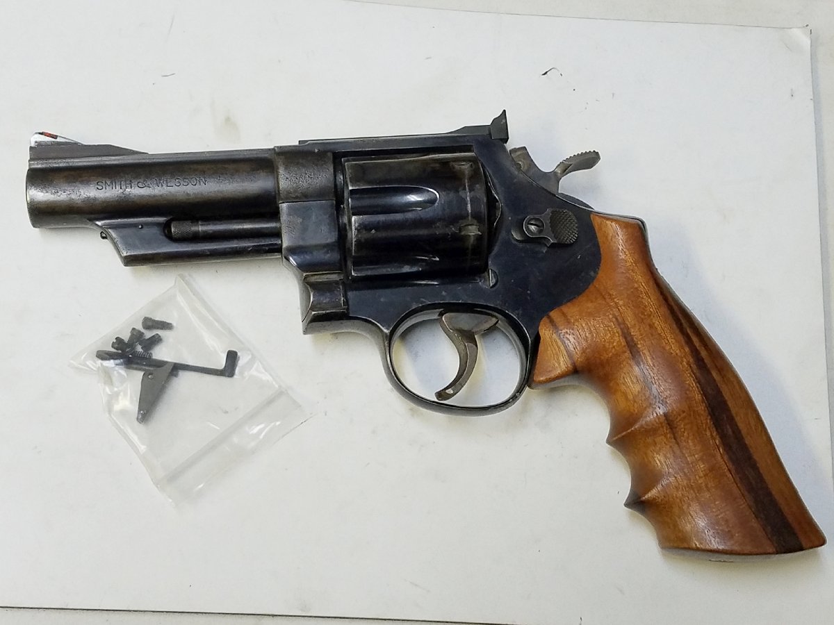 Rusted Smith & Wesson Model 29 Black Teflon Restoration