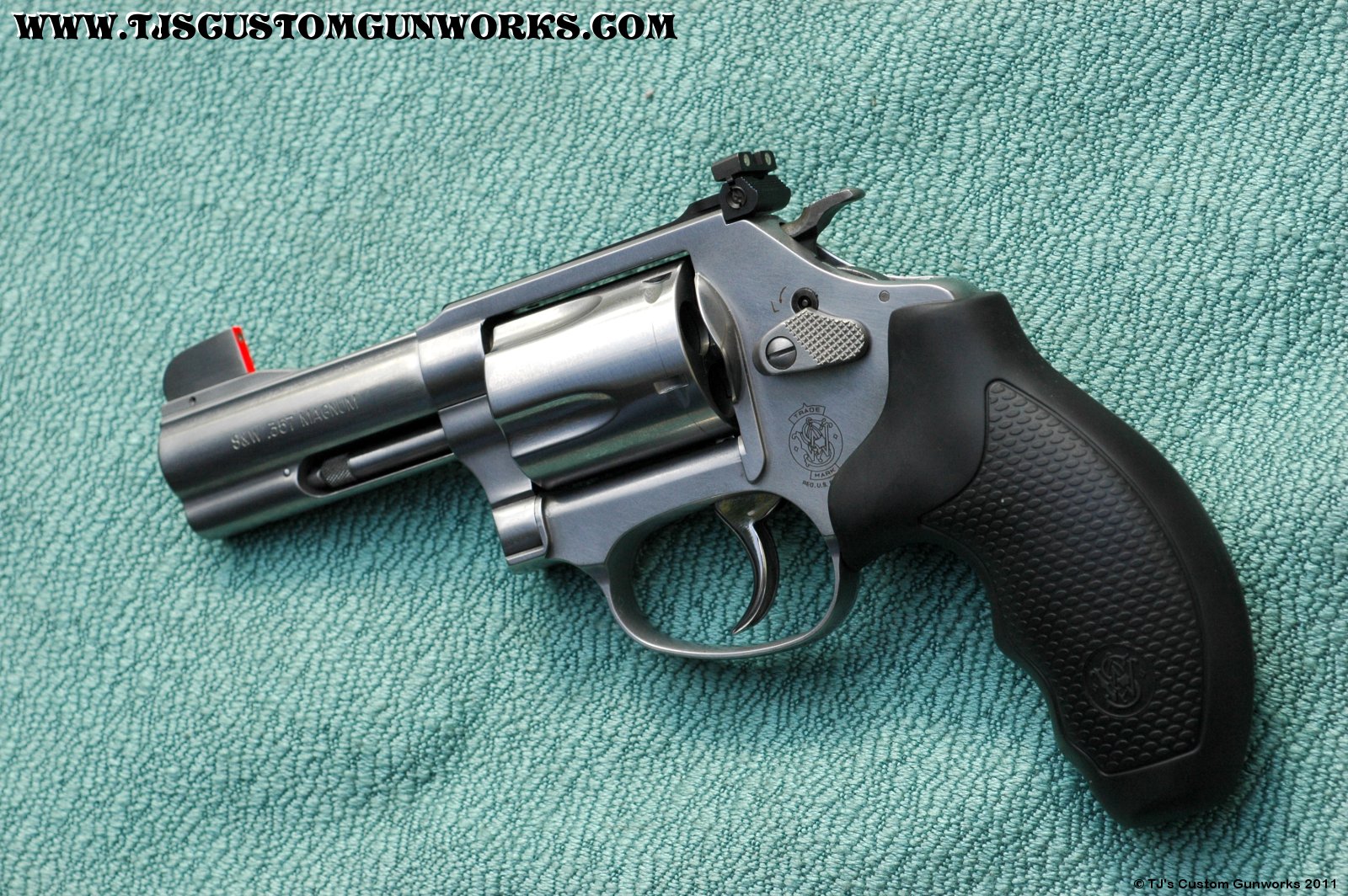 Smith & Wesson Model 60 With Custom Night Sights