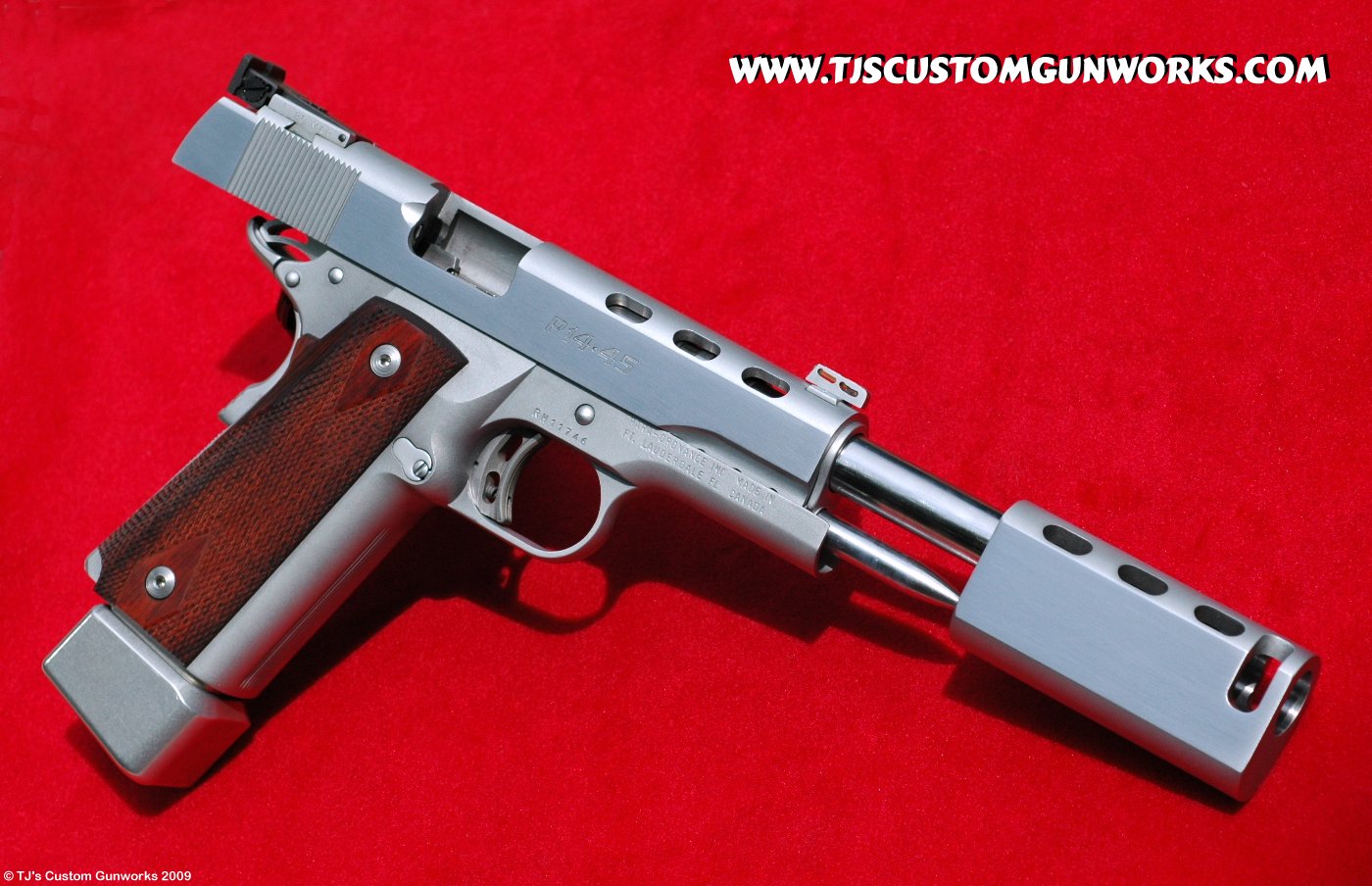 Ultimate Custom Para Ordnance P14-45 With 3" Compensator!